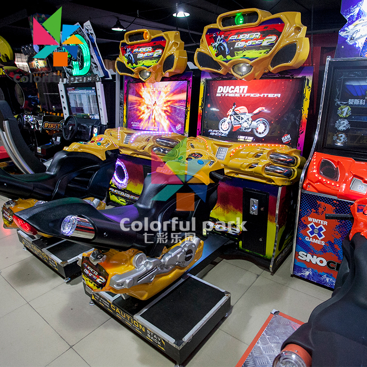 Car Racing Arcade Machine - Colorful Park