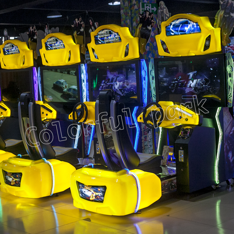 Car Racing Arcade Machine - Colorful Park