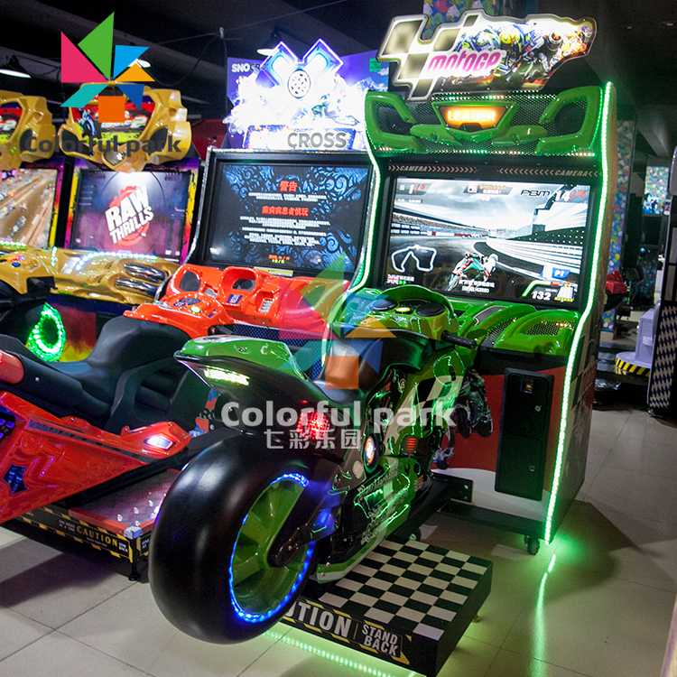 Car Racing Arcade Machine - Colorful Park