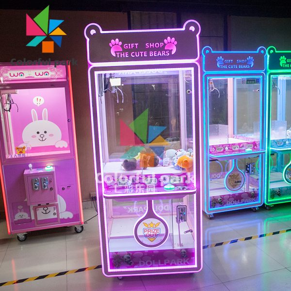 The cute bears claw crane machine - Colorful Park