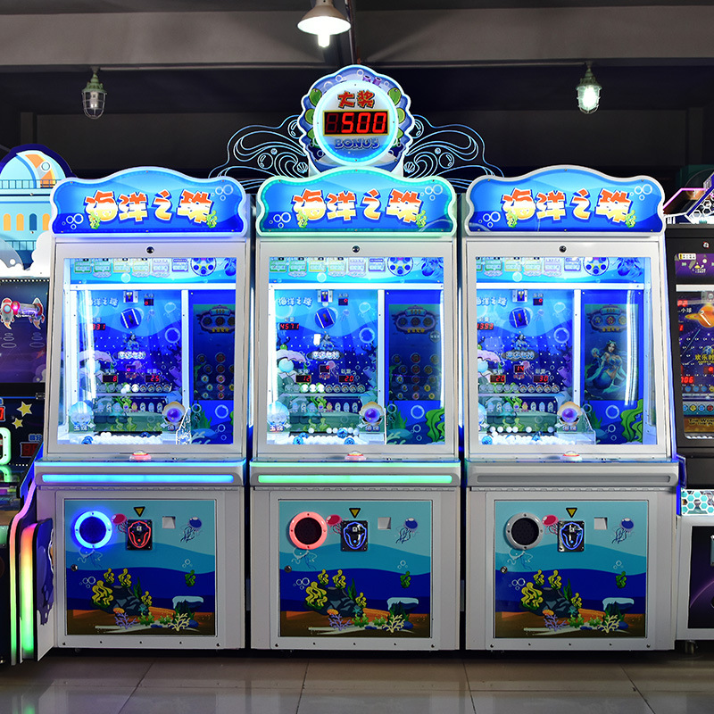 3 players ocean city coin push - Colorful Park