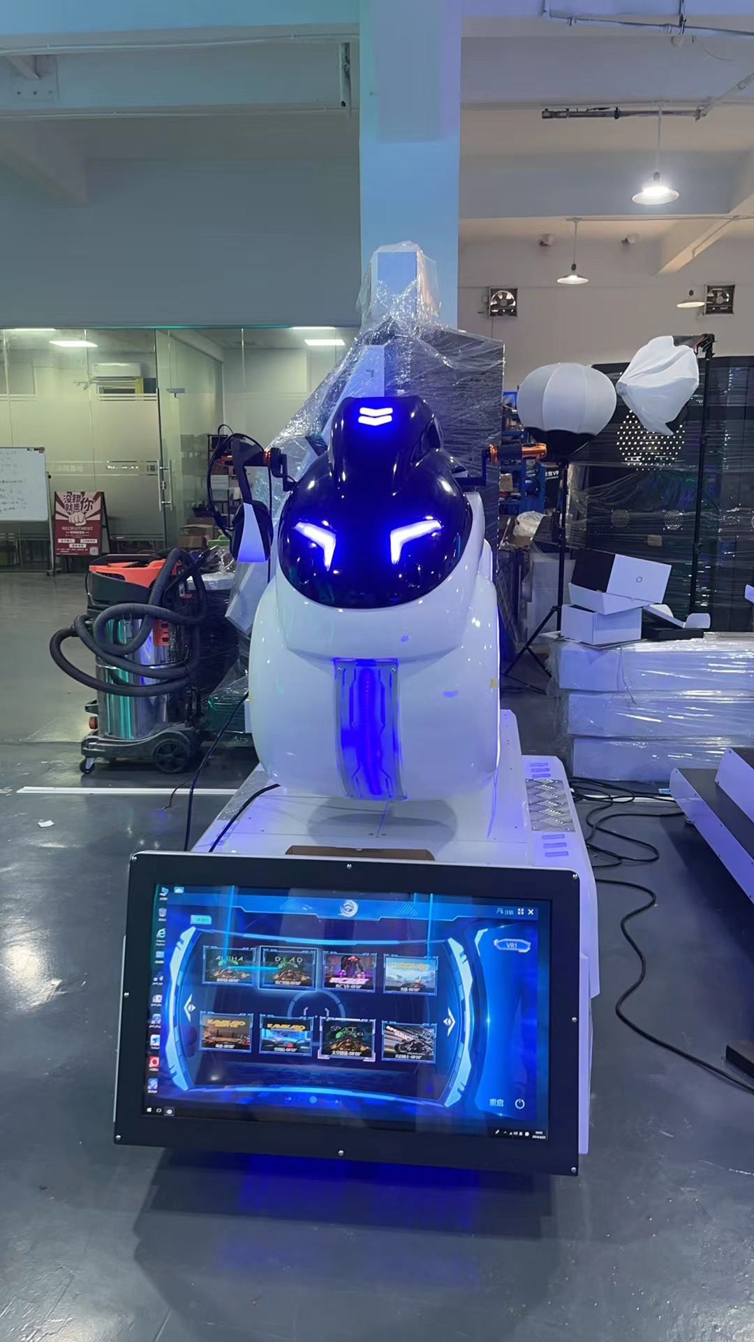 9D driving simulator vr racing motorcycles vr game - Colorful Park